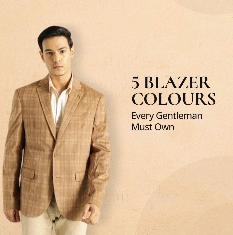 Five Blazer Colours Every Gentleman Must Own – Indian Terrain