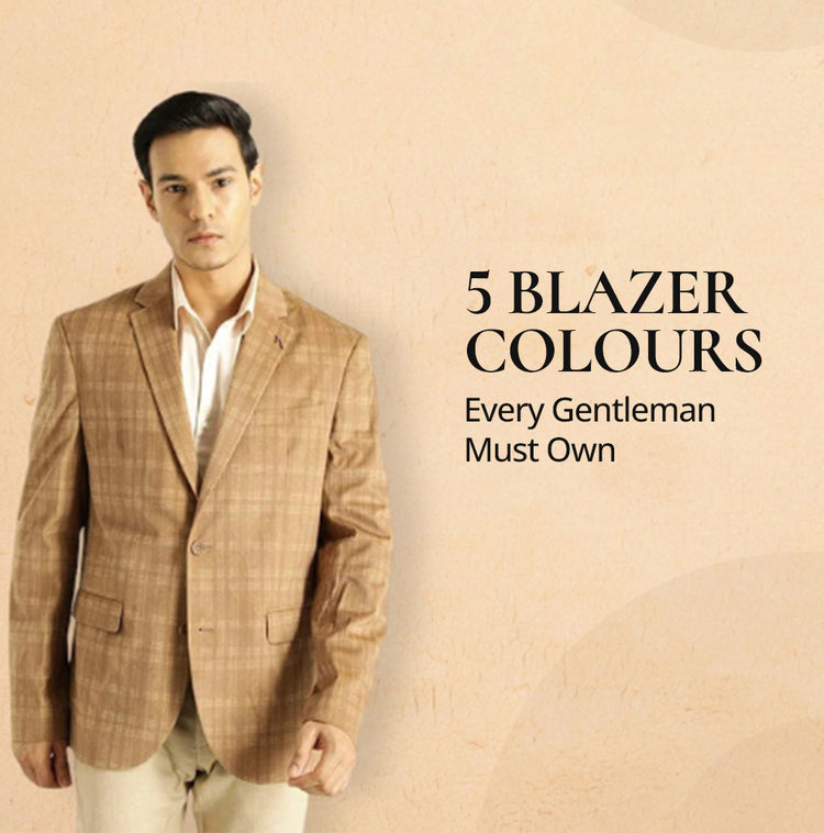 Five Blazer Colours Every Gentleman Must Own – Indian Terrain