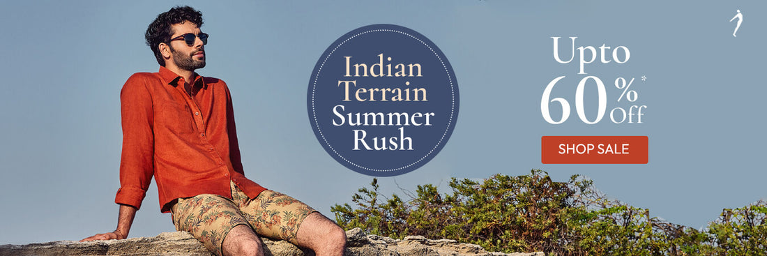 Buy Men's Clothing Online in India | Indian Terrain