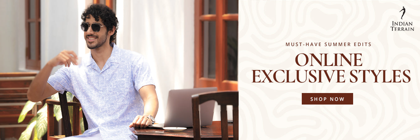 Buy Men's Clothing Online in India | Indian Terrain