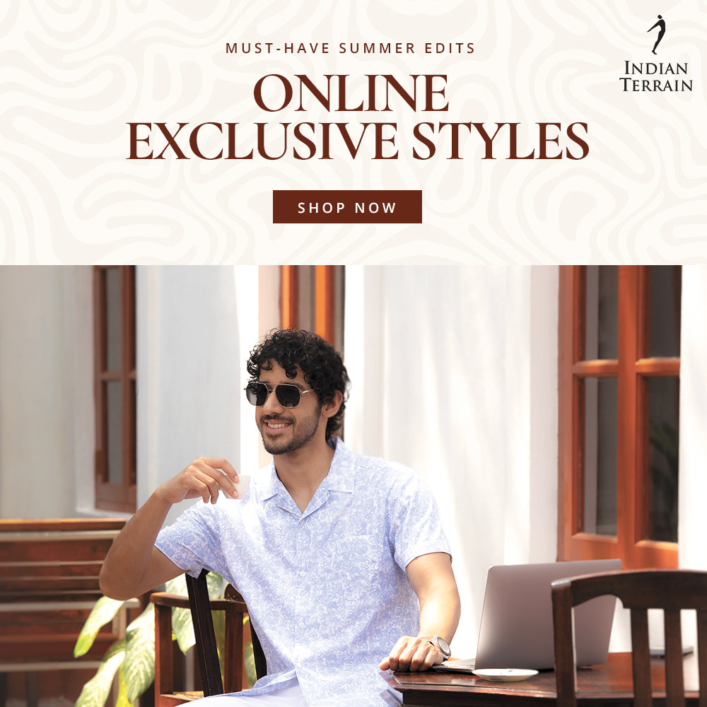 Buy Men's Clothing Online in India | Indian Terrain